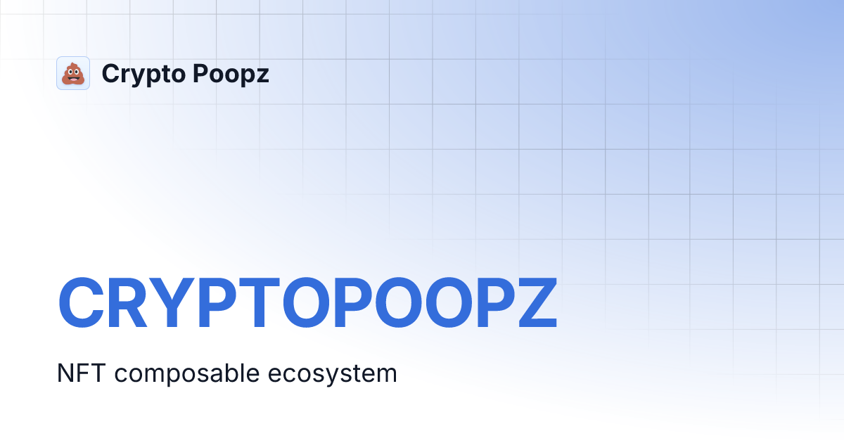 CRYPTOPOOPZ | Crypto Poopz